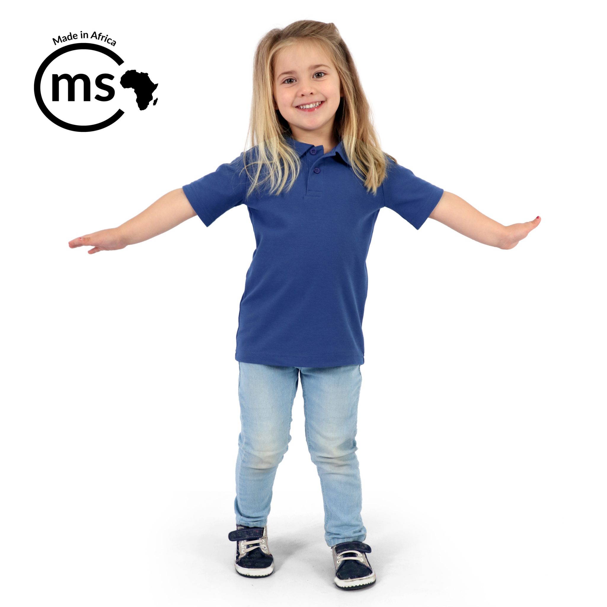 Proactive 175g Youth Classic Pique Knit Polo – SkyFlower Clothing ...